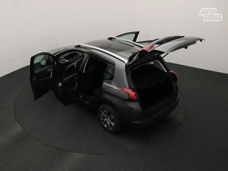 Grey Peugeot 2008 2018 in Vilnius, with an engine capacity of 1.20 L and mileage of 81 thousand km for 9199 €, photo 14 on AUTOMOTO.COM.LV