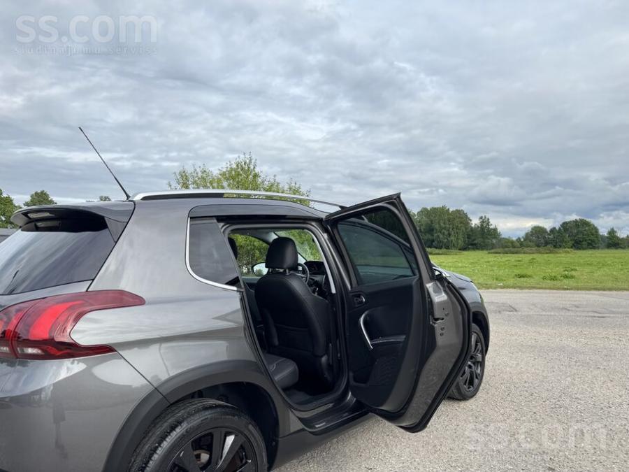 Grey Peugeot 2008 2018 in Cesis, with an engine capacity of 1.20 L and mileage of 0 thousand km for 7700 €, photo 21 on AUTOMOTO.COM.LV