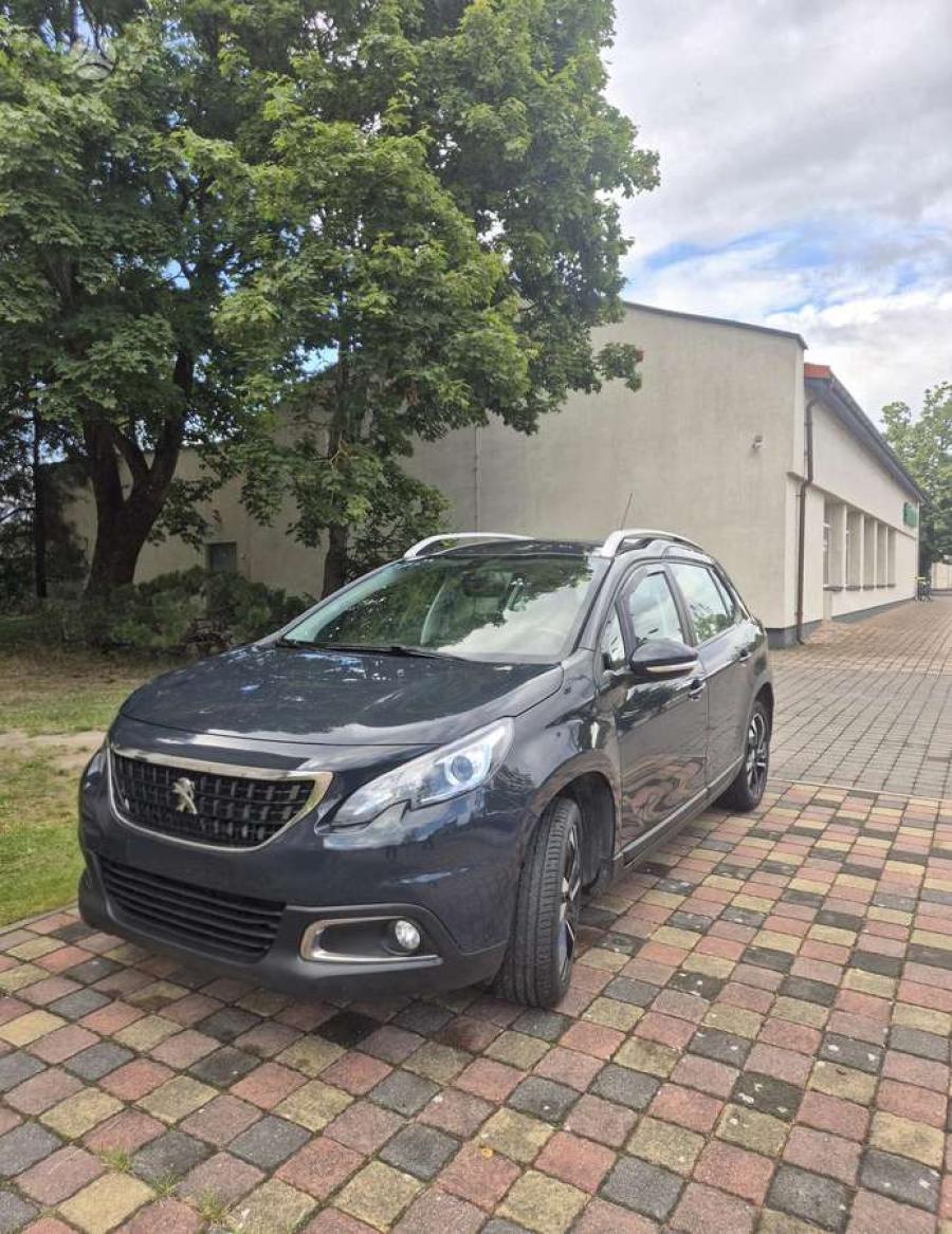 Grey Peugeot 2008 2018 in Pagegiai, with an engine capacity of 1.56 L and mileage of 235 thousand km for 7600 €, photo 5 on AUTOMOTO.COM.LV