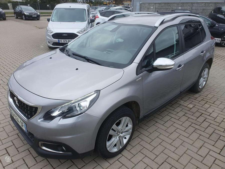 Grey Peugeot 2008 2018 in Taurage, with an engine capacity of 1.20 L and mileage of 167 thousand km for 4650 €, photo 10 on AUTOMOTO.COM.LV