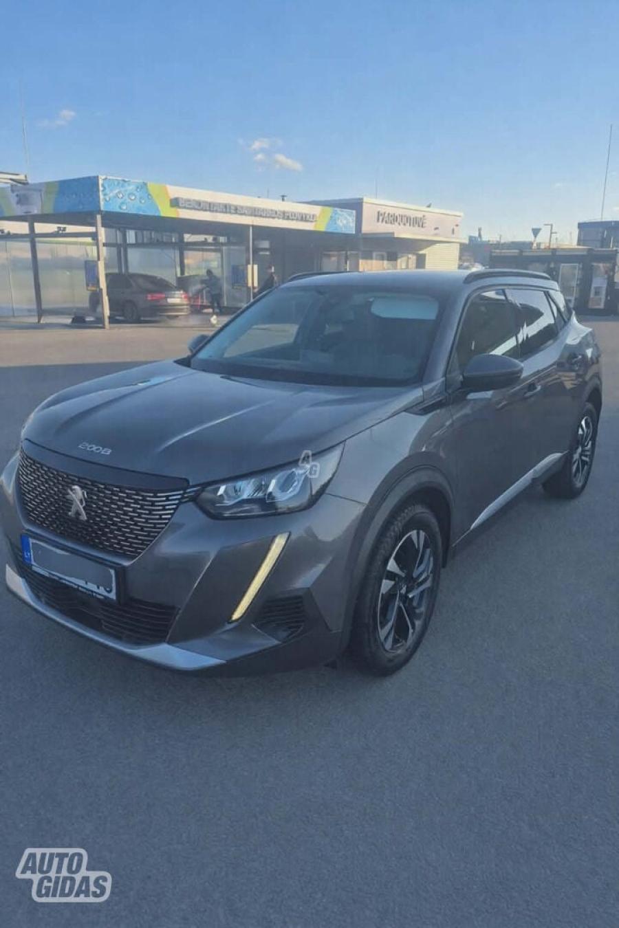 Grey Peugeot 2008 2019 in Klaipeda, with an engine capacity of 1.20 L and mileage of 110 thousand km for 13800 €, photo 3 on AUTOMOTO.COM.LV
