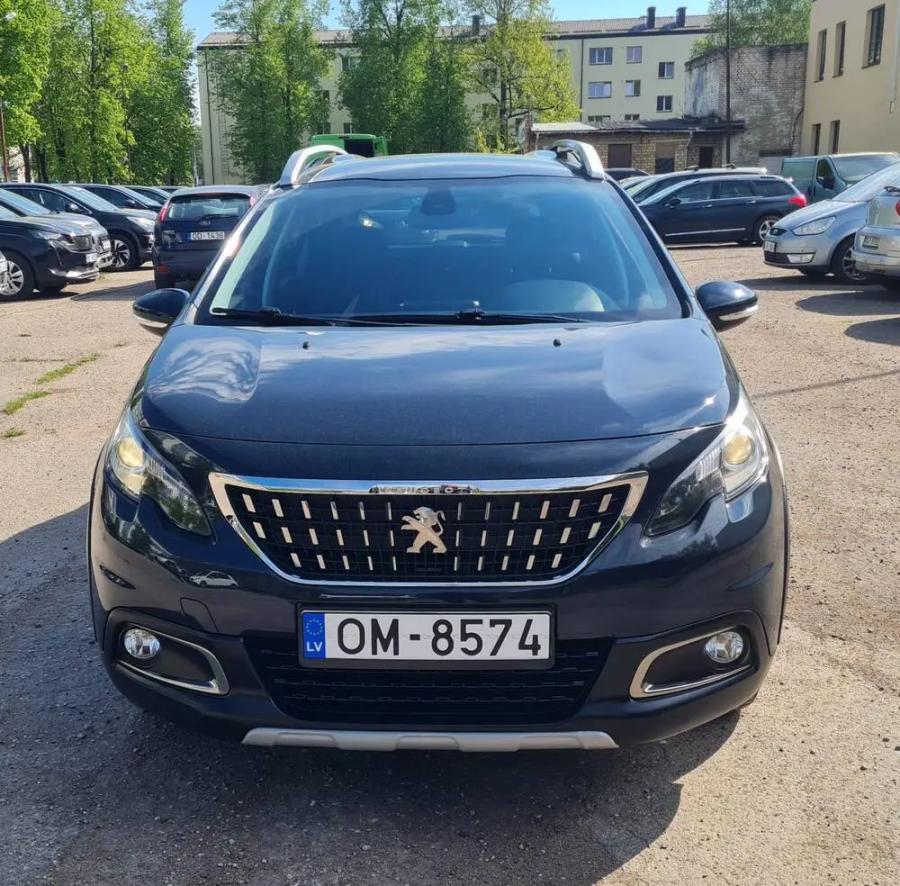 Pelēks Peugeot 2008 2019 Jelgava, ar dzinēja tilpumu 1.20 L un nobraukumu 137 tūkst. km par 7900 €, foto 1 vietnē AUTOMOTO.COM.LV