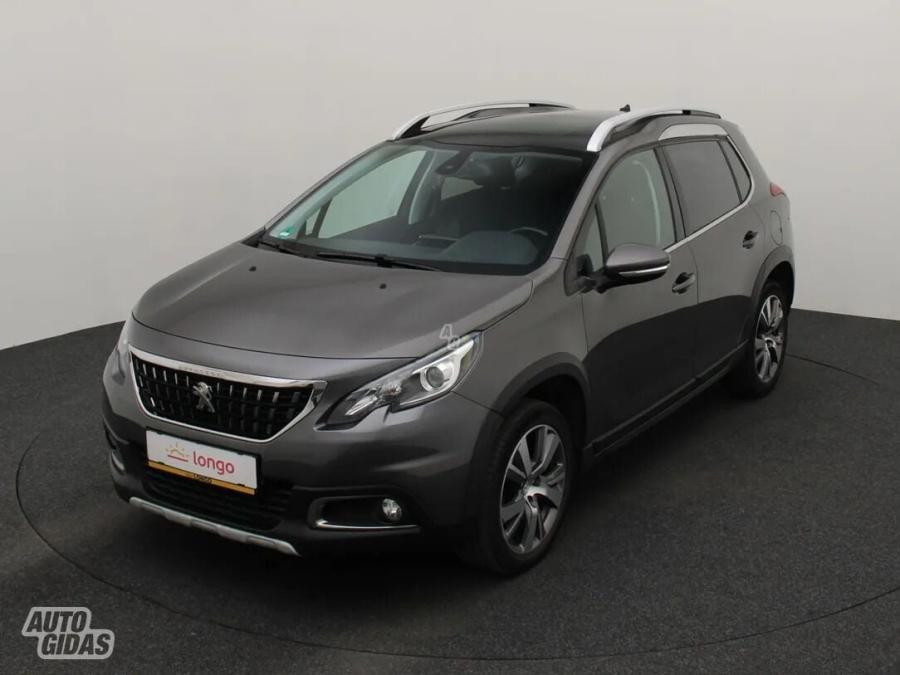 Grey Peugeot 2008 2019 in Vilnius, with an engine capacity of 1.20 L and mileage of 128 thousand km for 8999 €, photo 1 on AUTOMOTO.COM.LV