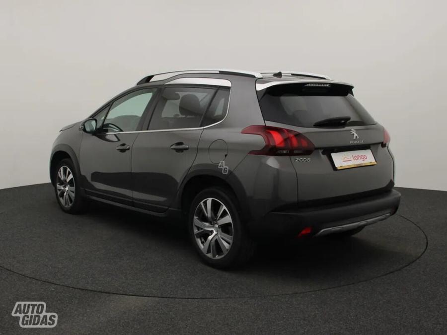 Grey Peugeot 2008 2019 in Vilnius, with an engine capacity of 1.20 L and mileage of 128 thousand km for 8999 €, photo 8 on AUTOMOTO.COM.LV