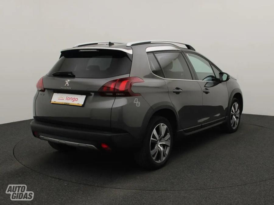 Grey Peugeot 2008 2019 in Vilnius, with an engine capacity of 1.20 L and mileage of 128 thousand km for 8999 €, photo 9 on AUTOMOTO.COM.LV
