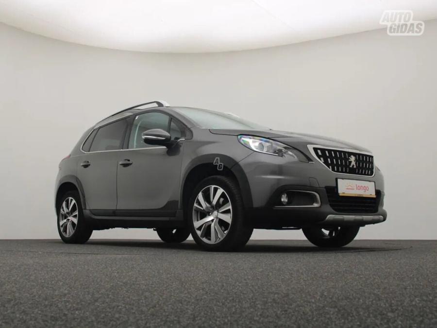 Grey Peugeot 2008 2019 in Vilnius, with an engine capacity of 1.20 L and mileage of 128 thousand km for 8999 €, photo 12 on AUTOMOTO.COM.LV