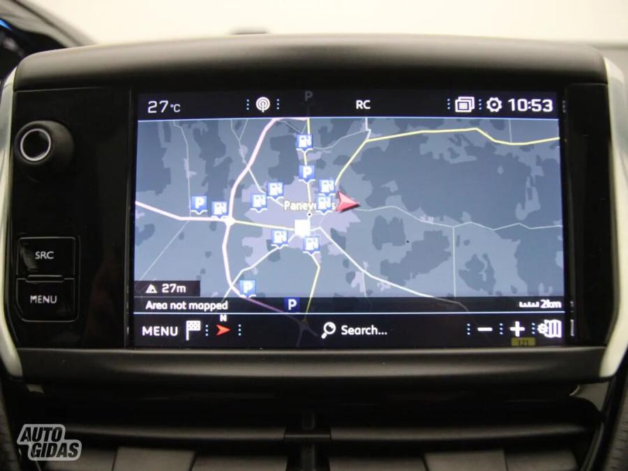 Grey Peugeot 2008 2019 in Vilnius, with an engine capacity of 1.20 L and mileage of 128 thousand km for 8999 €, photo 25 on AUTOMOTO.COM.LV