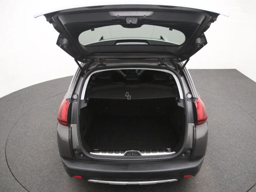 Grey Peugeot 2008 2019 in Vilnius, with an engine capacity of 1.20 L and mileage of 128 thousand km for 8999 €, photo 32 on AUTOMOTO.COM.LV