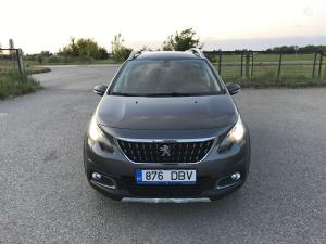 Pelēks Peugeot 2008 2019 Marijampole, ar dzinēja tilpumu 1.20 L un nobraukumu 137 tūkst. km par 7800 €, foto  vietnē AUTOMOTO.COM.LV