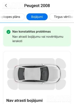 Pelēks Peugeot 2008 2019 Jelgava, ar dzinēja tilpumu 1.20 L un nobraukumu 133 tūkst. km par 7900 €, foto 3 vietnē AUTOMOTO.COM.LV