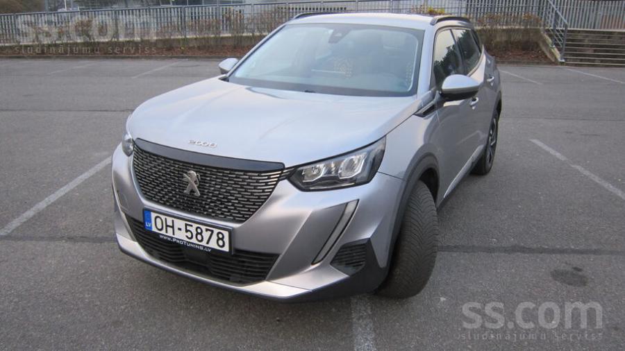 Grey Peugeot 2008 2020 in Riga, with an engine capacity of 1.50 L and mileage of 236 thousand km for 11750 €, photo 3 on AUTOMOTO.COM.LV