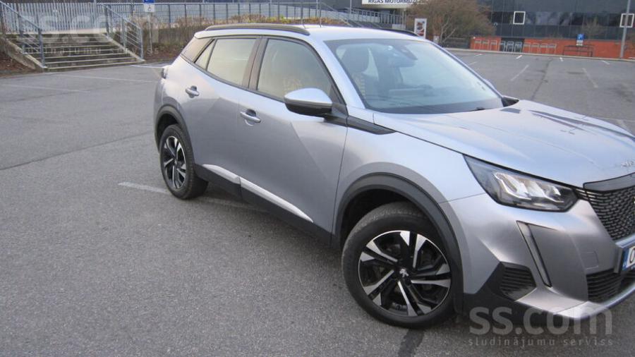Grey Peugeot 2008 2020 in Riga, with an engine capacity of 1.50 L and mileage of 236 thousand km for 11750 €, photo 5 on AUTOMOTO.COM.LV