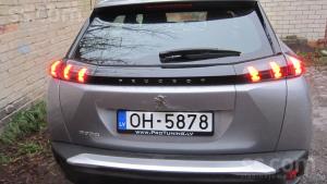 Grey Peugeot 2008 2020 in Riga, with an engine capacity of 1.50 L and mileage of 236 thousand km for 11750 €, photo 8 on AUTOMOTO.COM.LV