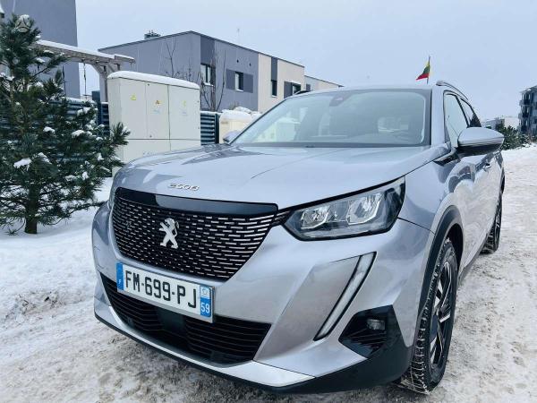 Grey Peugeot 2008 2020 in Kaunas, with an engine capacity of 1.50 L and mileage of 171 thousand km for 12990 €, photo 7 on AUTOMOTO.COM.LV