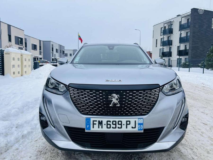 Grey Peugeot 2008 2020 in Kaunas, with an engine capacity of 1.50 L and mileage of 169 thousand km for 12850 €, photo 6 on AUTOMOTO.COM.LV