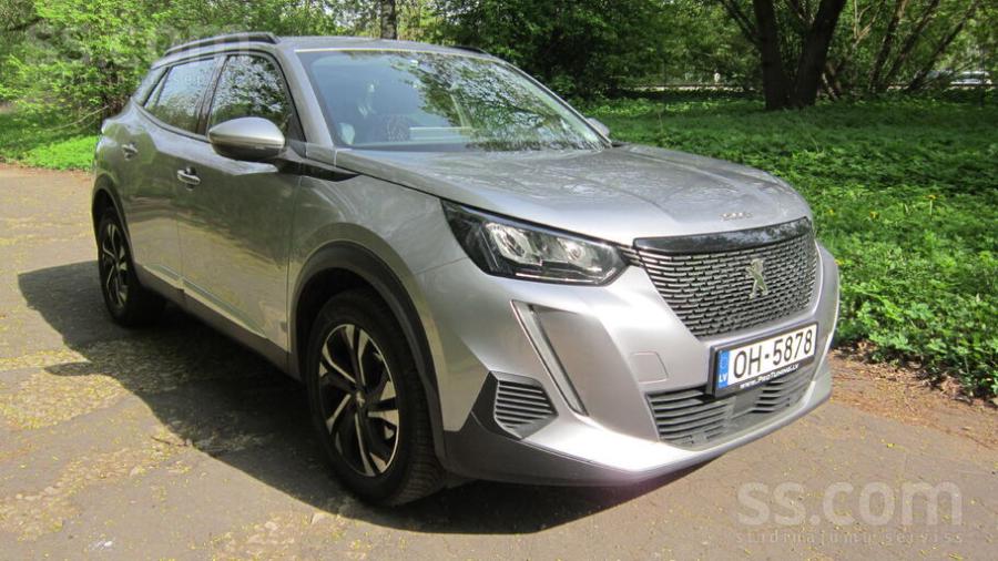 Grey Peugeot 2008 2020 in Riga, with an engine capacity of 1.50 L and mileage of 237 thousand km for 10850 €, photo 1 on AUTOMOTO.COM.LV