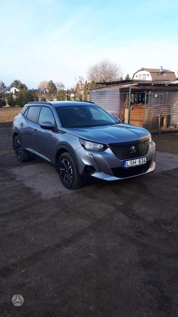 Grey Peugeot 2008 2021 in Kaunas, with an engine capacity of 1.50 L and mileage of 81 thousand km for 15890 €, photo 2 on AUTOMOTO.COM.LV