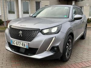 Grey Peugeot 2008 2021 in Vilnius, with an engine capacity of 1.20 L and mileage of 104 thousand km for 12947 €, photo  on AUTOMOTO.COM.LV