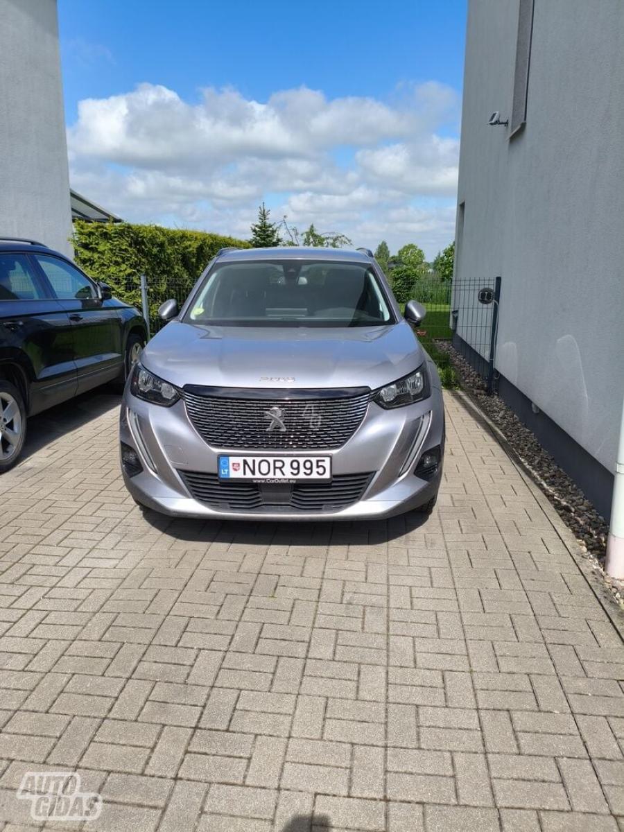 Grey Peugeot 2008 2021 in Kaunas, with an engine capacity of 1.50 L and mileage of 123 thousand km for 15490 €, photo 1 on AUTOMOTO.COM.LV
