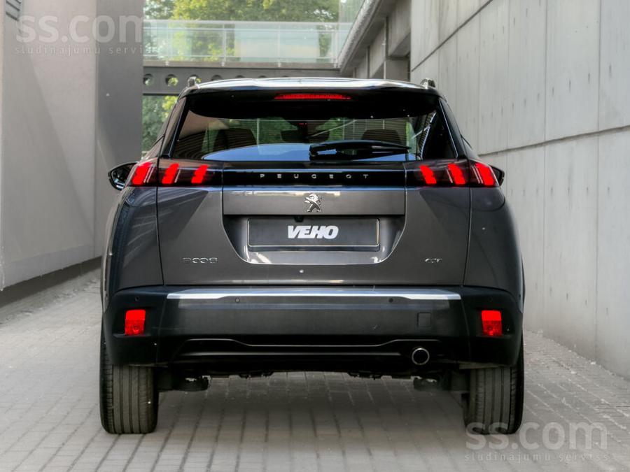 Grey Peugeot 2008 2021 in Riga, with an engine capacity of 1.50 L and mileage of 103 thousand km for 14900 €, photo 6 on AUTOMOTO.COM.LV