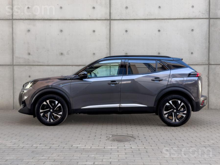 Grey Peugeot 2008 2021 in Riga, with an engine capacity of 1.50 L and mileage of 103 thousand km for 14900 €, photo 7 on AUTOMOTO.COM.LV