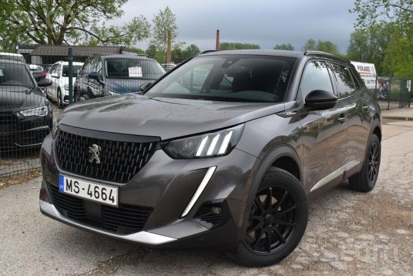 Grey Peugeot 2008 2021 in Kuldiga, with an engine capacity of 1.50 L and mileage of 0 thousand km for 15490 €, photo 1 on AUTOMOTO.COM.LV