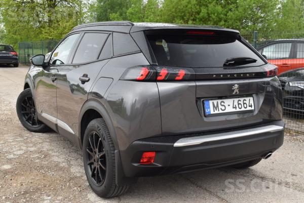 Grey Peugeot 2008 2021 in Kuldiga, with an engine capacity of 1.50 L and mileage of 0 thousand km for 15490 €, photo 3 on AUTOMOTO.COM.LV