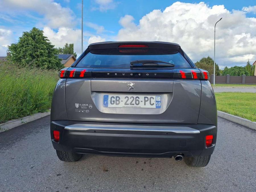 Grey Peugeot 2008 2021 in Klaipeda, with an engine capacity of 1.50 L and mileage of 199 thousand km for 10400 €, photo 11 on AUTOMOTO.COM.LV