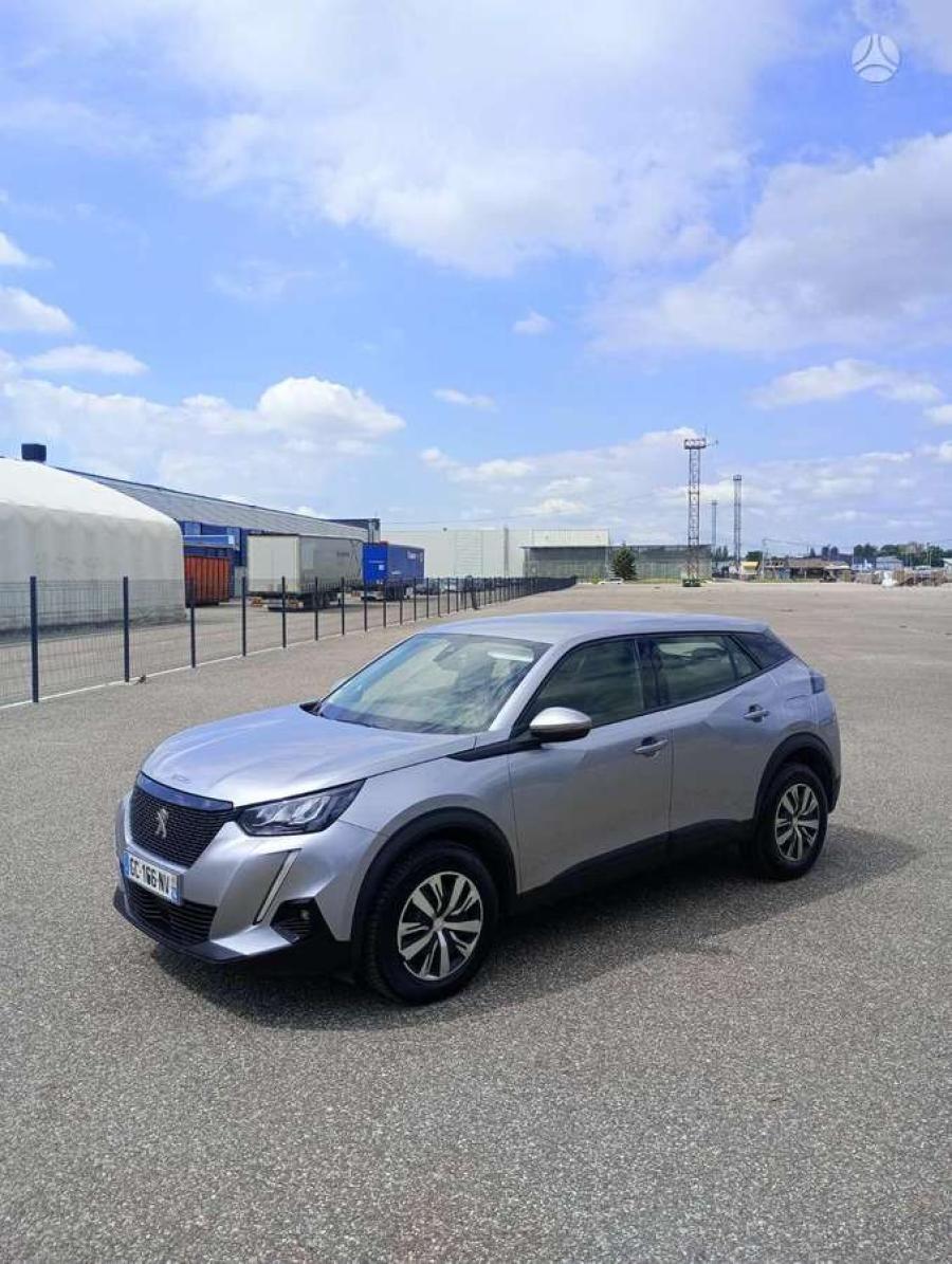 Grey Peugeot 2008 2021 in Kaunas, with an engine capacity of 1.50 L and mileage of 231 thousand km for 8550 €, photo 10 on AUTOMOTO.COM.LV