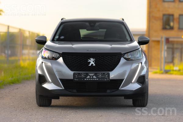 Grey Peugeot 2008 2021 in Jelgava, with an engine capacity of 1.20 L and mileage of 84 thousand km for 9990 €, photo 6 on AUTOMOTO.COM.LV