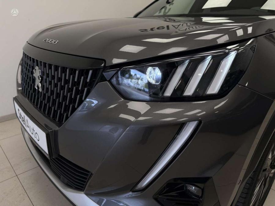 Pelēks Peugeot 2008 2021 Viļņa, ar dzinēja tilpumu 1.20 L un nobraukumu 65 tūkst. km par 16790 €, foto 5 vietnē AUTOMOTO.COM.LV