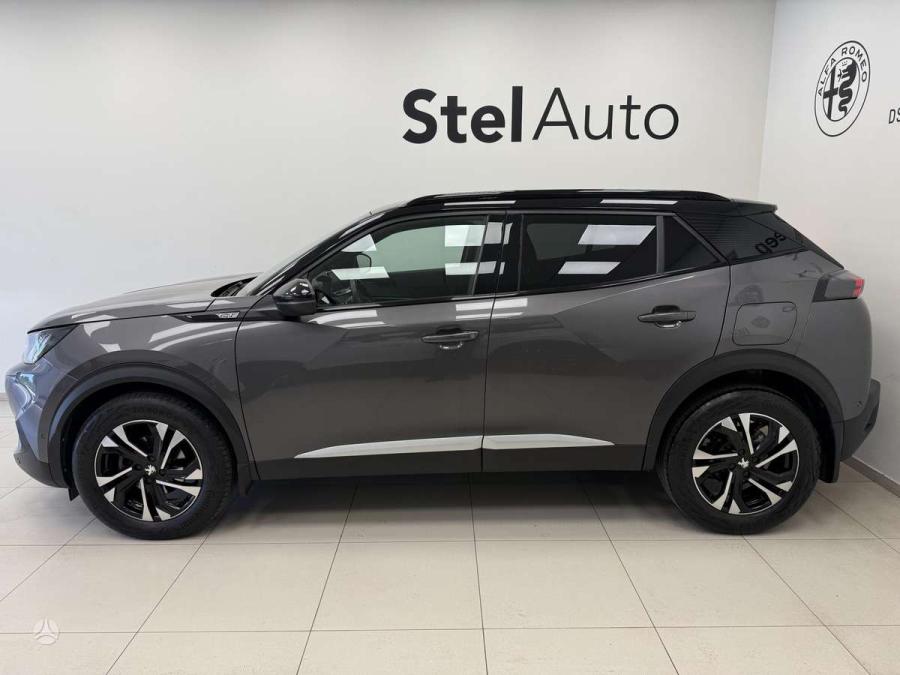 Grey Peugeot 2008 2021 in Vilnius, with an engine capacity of 1.20 L and mileage of 57 thousand km for 16990 €, photo 3 on AUTOMOTO.COM.LV