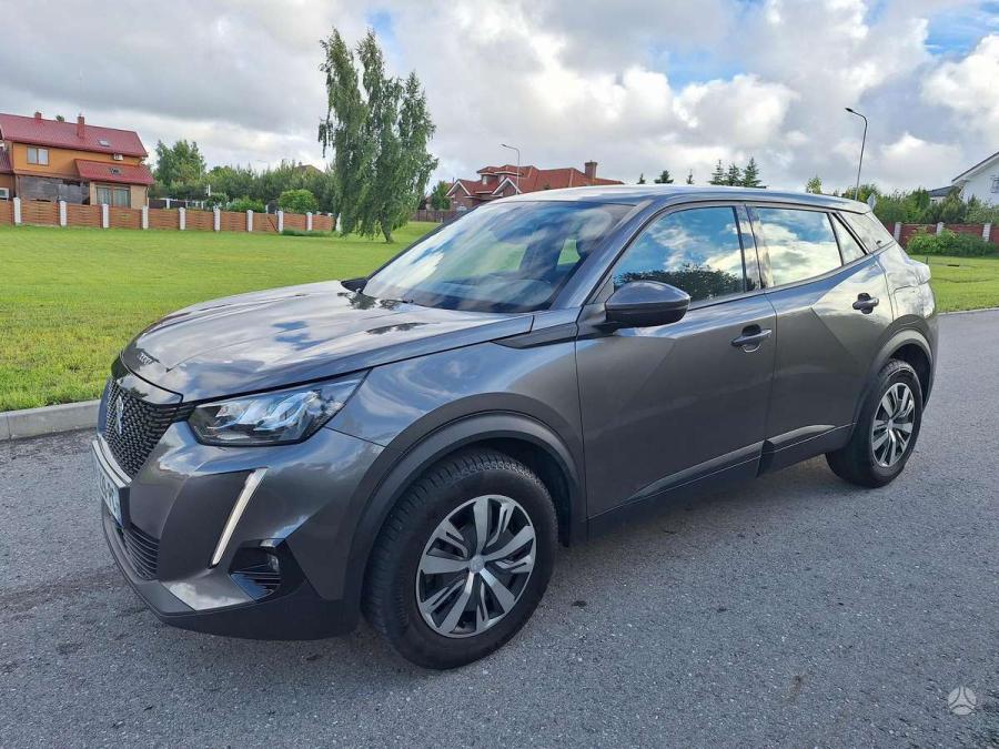 Grey Peugeot 2008 2021 in Klaipeda, with an engine capacity of 1.50 L and mileage of 199 thousand km for 9890 €, photo 6 on AUTOMOTO.COM.LV