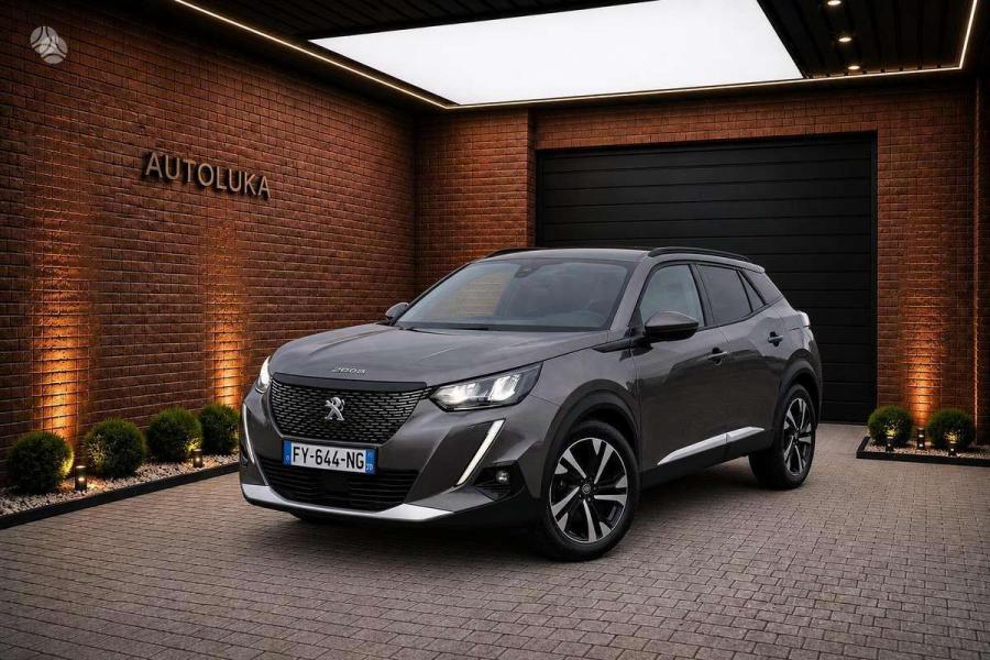 Grey Peugeot 2008 2021 in Marijampole, with an engine capacity of 1.50 L and mileage of 167 thousand km for 14883 €, photo 1 on AUTOMOTO.COM.LV