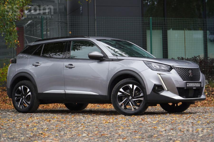 Grey Peugeot 2008 2021 in Riga, with an engine capacity of 1.60 L and mileage of 116 thousand km for 16490 €, photo 4 on AUTOMOTO.COM.LV