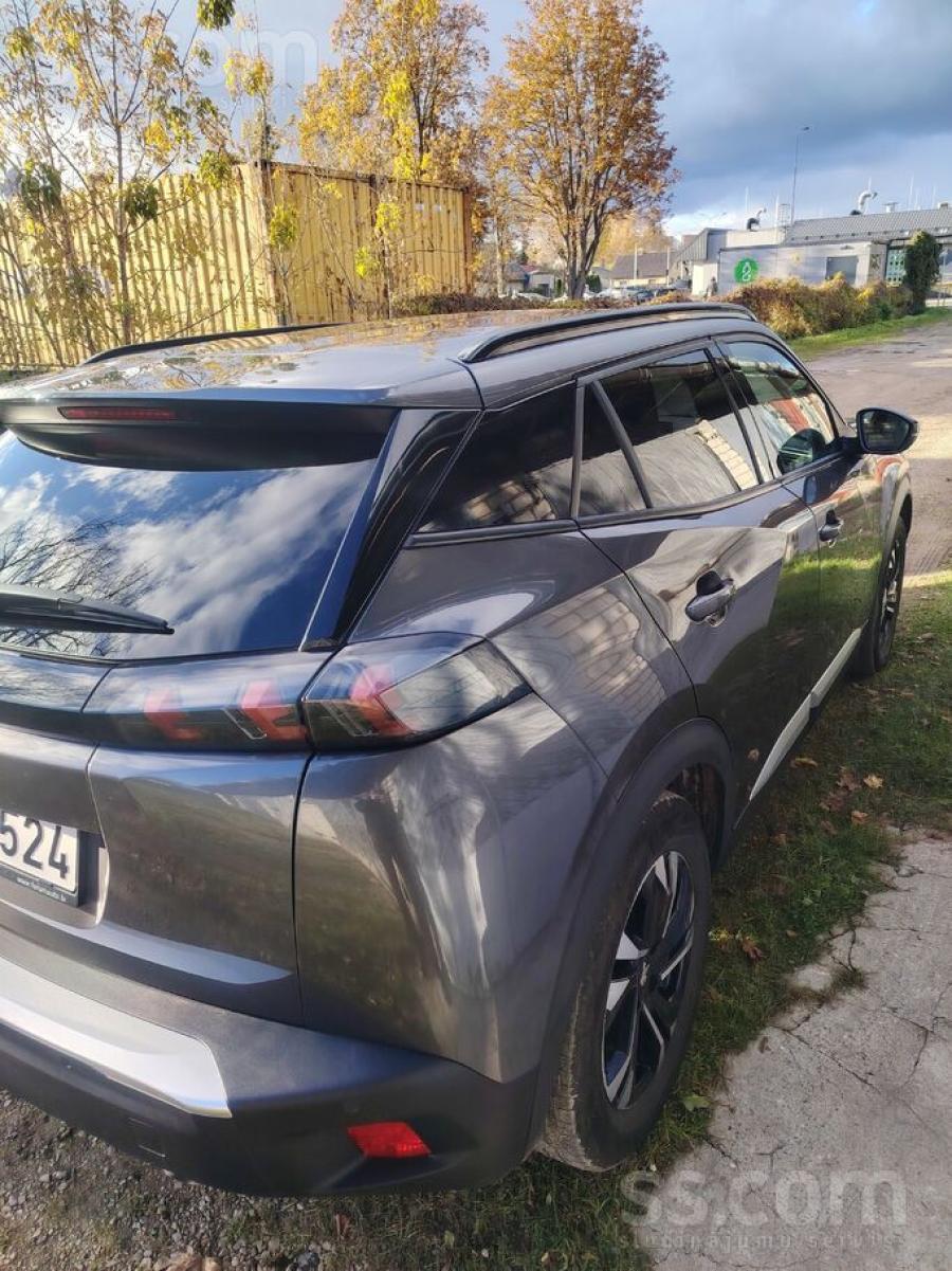 Pelēks Peugeot 2008 2022 Jelgava, ar dzinēja tilpumu 1.20 L un nobraukumu 39 tūkst. km par 14500 €, foto 4 vietnē AUTOMOTO.COM.LV