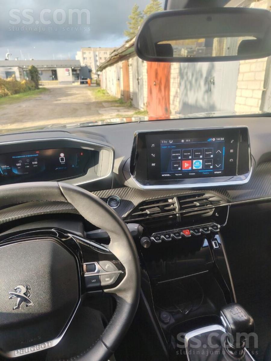 Pelēks Peugeot 2008 2022 Jelgava, ar dzinēja tilpumu 1.20 L un nobraukumu 39 tūkst. km par 14500 €, foto 6 vietnē AUTOMOTO.COM.LV