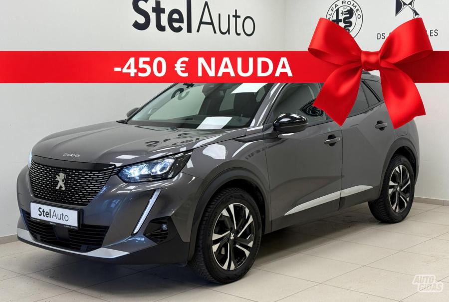 Pelēks Peugeot 2008 2022 Viļņa, ar dzinēja tilpumu 1.20 L un nobraukumu 30 tūkst. km par 18500 €, foto 1 vietnē AUTOMOTO.COM.LV