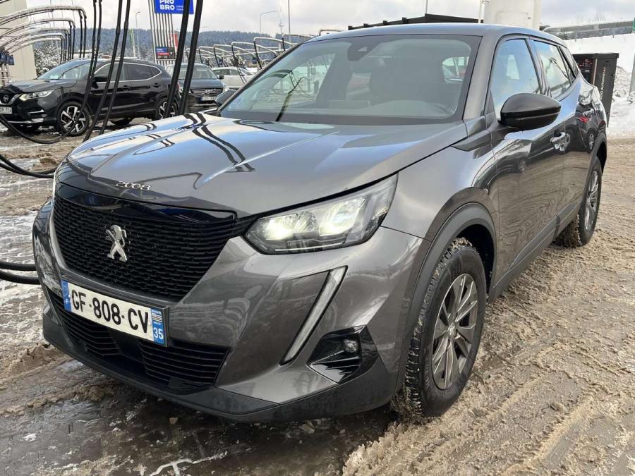 Pelēks Peugeot 2008 2022 Viļņa, ar dzinēja tilpumu 1.20 L un nobraukumu 173 tūkst. km par 10164 €, foto 1 vietnē AUTOMOTO.COM.LV