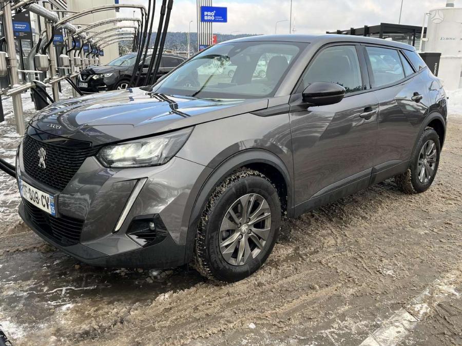 Pelēks Peugeot 2008 2022 Viļņa, ar dzinēja tilpumu 1.20 L un nobraukumu 173 tūkst. km par 10164 €, foto 3 vietnē AUTOMOTO.COM.LV