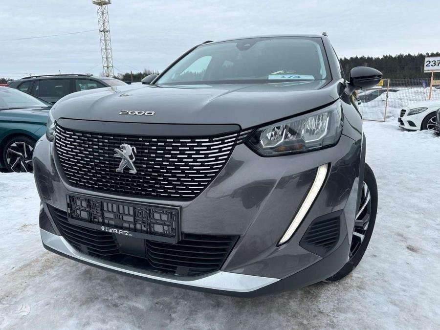 Pelēks Peugeot 2008 2022 Viļņa, ar dzinēja tilpumu 1.20 L un nobraukumu 202 tūkst. km par 12500 €, foto 2 vietnē AUTOMOTO.COM.LV
