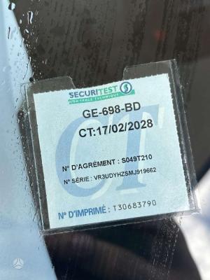 Pelēks Peugeot 2008 2022 Tauragė, ar dzinēja tilpumu 1.50 L un nobraukumu 147 tūkst. km par 11500 €, foto 28 vietnē AUTOMOTO.COM.LV