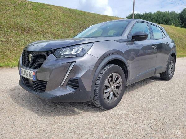 Pelēks Peugeot 2008 2022 Viļņa, ar dzinēja tilpumu 1.20 L un nobraukumu 115 tūkst. km par 11616 €, foto  vietnē AUTOMOTO.COM.LV