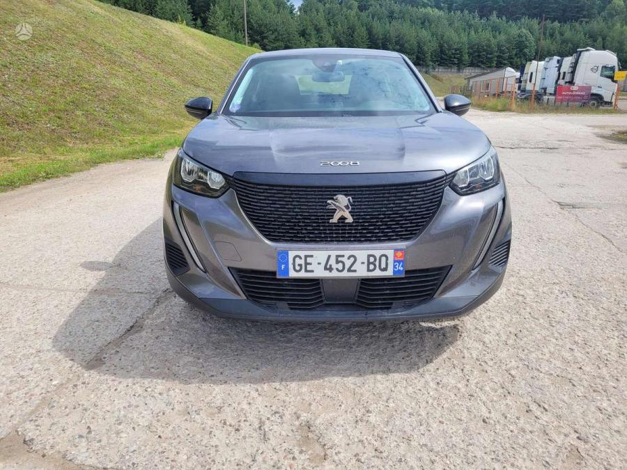 Grey Peugeot 2008 2022 in Vilnius, with an engine capacity of 1.20 L and mileage of 115 thousand km for 11616 €, photo 13 on AUTOMOTO.COM.LV