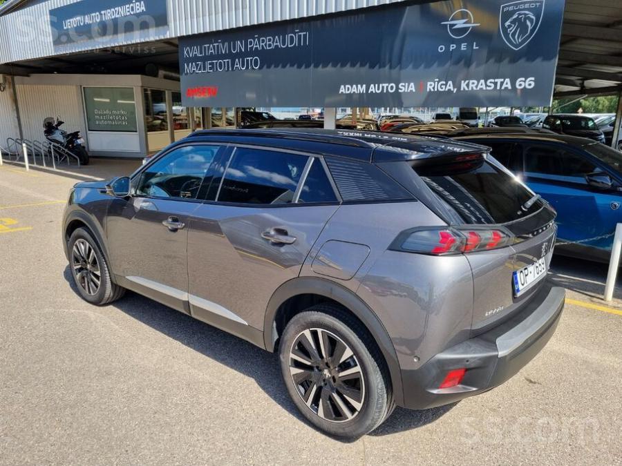 Grey Peugeot 2008 2022 in Riga, with an engine capacity of 1.50 L and mileage of 71 thousand km for 17300 €, photo 5 on AUTOMOTO.COM.LV