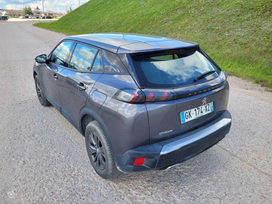 Pelēks Peugeot 2008 2022 Viļņa, ar dzinēja tilpumu 1.20 L un nobraukumu 134 tūkst. km par 11314 €, foto 5 vietnē AUTOMOTO.COM.LV