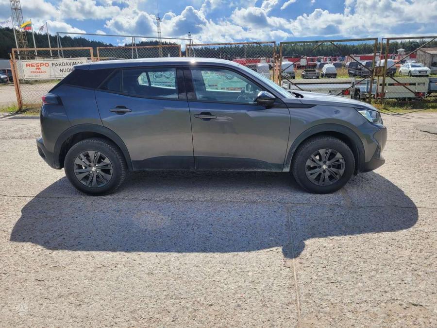 Pelēks Peugeot 2008 2022 Viļņa, ar dzinēja tilpumu 1.20 L un nobraukumu 134 tūkst. km par 11314 €, foto 11 vietnē AUTOMOTO.COM.LV