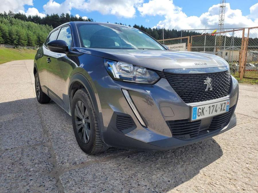Pelēks Peugeot 2008 2022 Viļņa, ar dzinēja tilpumu 1.20 L un nobraukumu 134 tūkst. km par 11314 €, foto 13 vietnē AUTOMOTO.COM.LV
