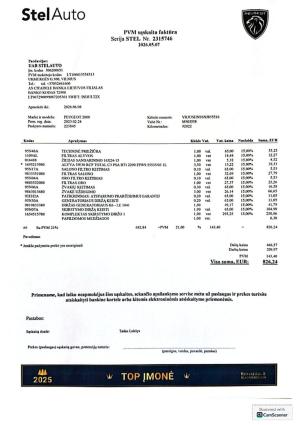 Серый Пежо 2008 2023 в Авиженяй, объемом двигателя 1.20 л и пробегом 103 тыс. км за 18450 €, фото 27 на AUTOMOTO.COM.LV