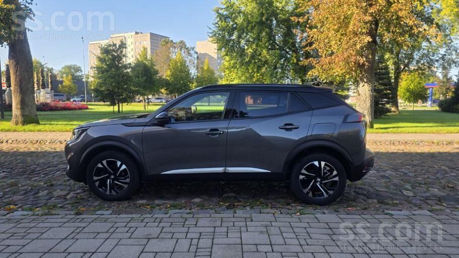 Grey Peugeot 2008 2023 in Jelgava, with an engine capacity of 1.20 L and mileage of 0 thousand km for 13900 €, photo 6 on AUTOMOTO.COM.LV